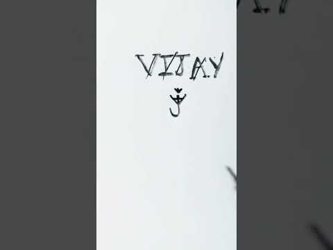 Vijay name create to brand logo 🔥 🤑😱 #viral #youtubeshorts