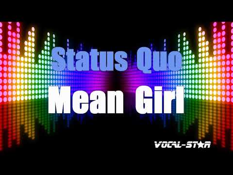 Status Quo - Mean Girl (Karaoke Version) with Lyrics HD Vocal-Star Karaoke