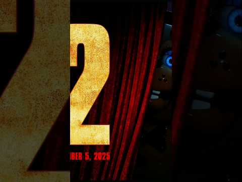 FIRST FNAF 2 TEASER!!FNAF 2 CONFIRMED REALSE DATE #fnaf #fnaf2 #fnafmovie #movie #horrorgaming #fyp