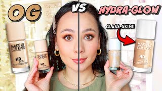 NEW MAKEUP FOREVER HD SKIN HYDRA GLOW FOUNDATION!!! THE ANSWER TO GLASS SKIN!! ????️