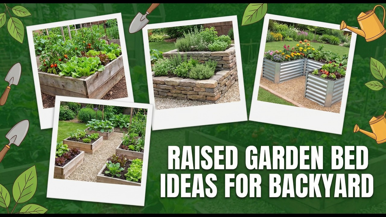 Easy! 🌱 Raised Garden Bed Ideas for Backyard 2026 — Budget-Friendly Landscaping You'll Love