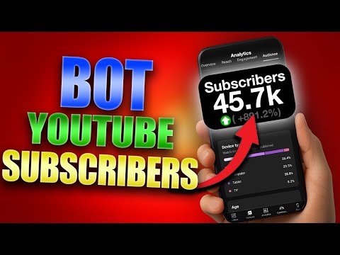 How to ACTUALLY Bot YouTube Subscribers in 2025! (Cheap & Real)