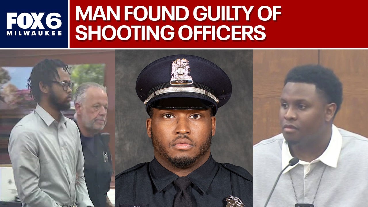Milwaukee police officers shot, Tremaine Jones guilty at trial | FOX6 News Milwaukee