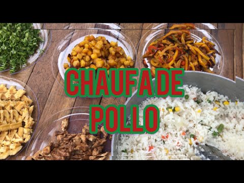 Arroz chaufa de pollo