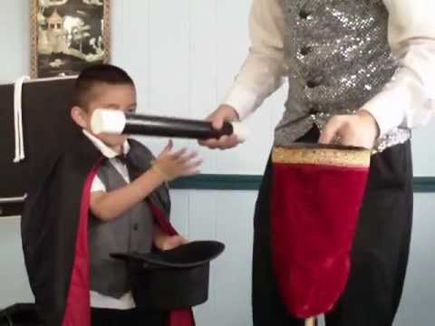 Matthews Party Magician Tricky Chaz Dove Magic