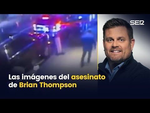Las imágenes del asesinato de Brian Thompson, CEO de UnitedHealthcare