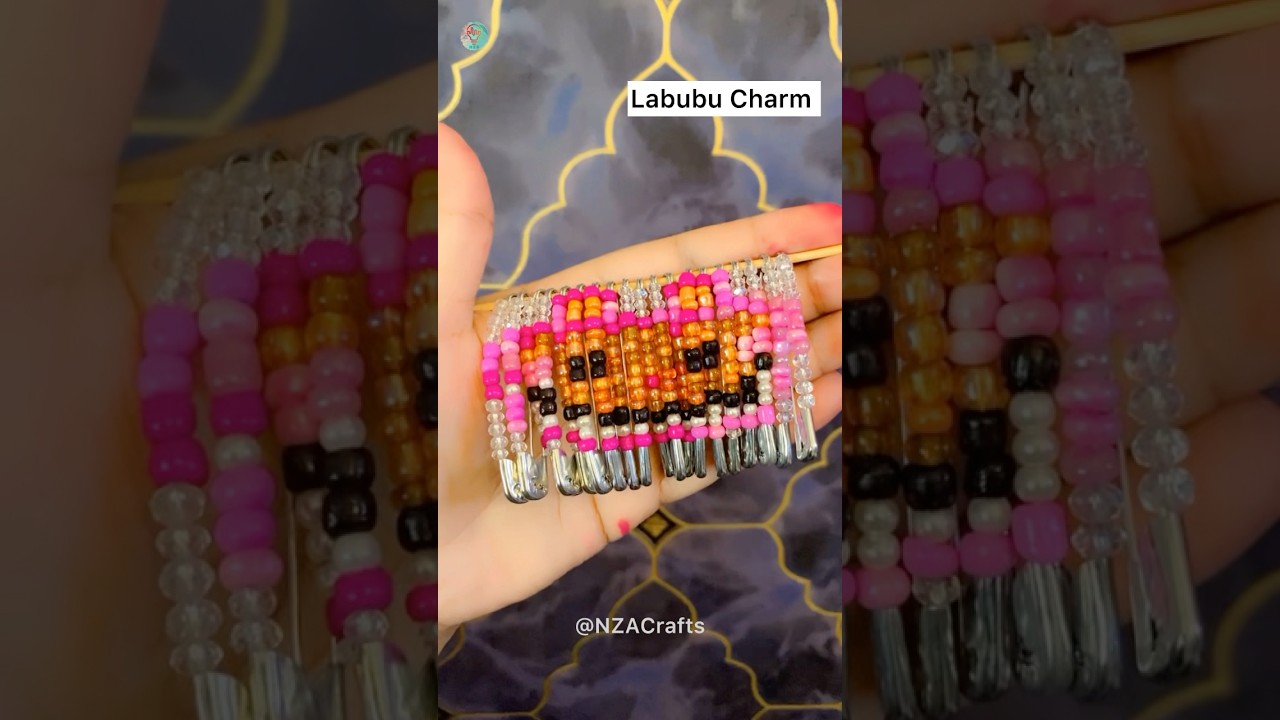 EASY DIY Of Labubu Charm (607) #diy #gift #viral #shorts #asmr #usashorts