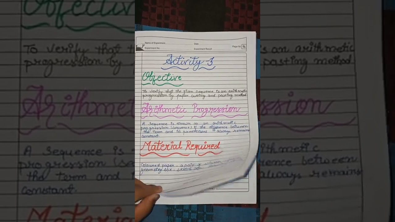 Class 10 Maths Lab Activity 3#shorts #trending #ashortaday #schoolproject #viral #project