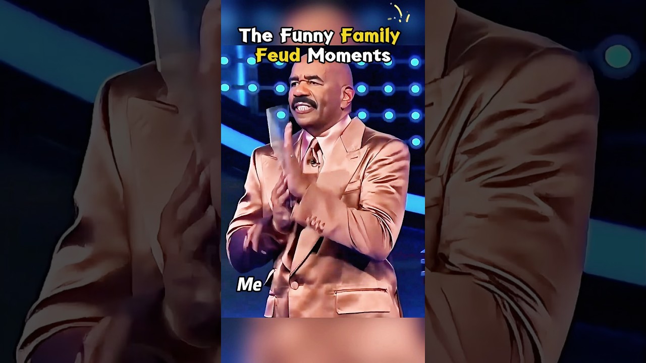Broke Steve Harvey 🥸 #celebrity #funny #familyfeud #steveharvey #shorts