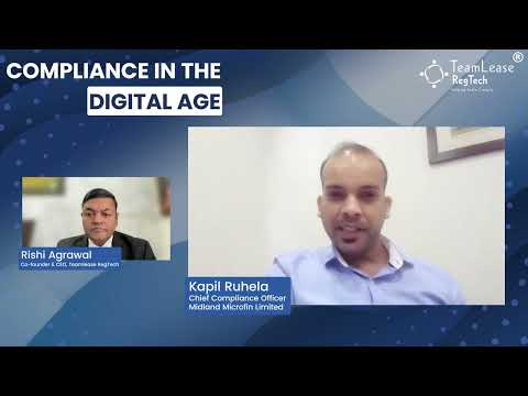 Kapil Ruhela on RBI's Expectation for Compliance Software | Compliance in the Digital Age