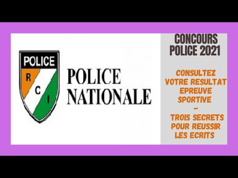 Concours De Police: Consulter Les Résultats Des Epreuves Sportives Et Préparer Vous Pour Les Ecrits