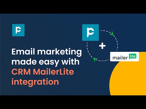 MailerLite CRM integration | Pepper Cloud
