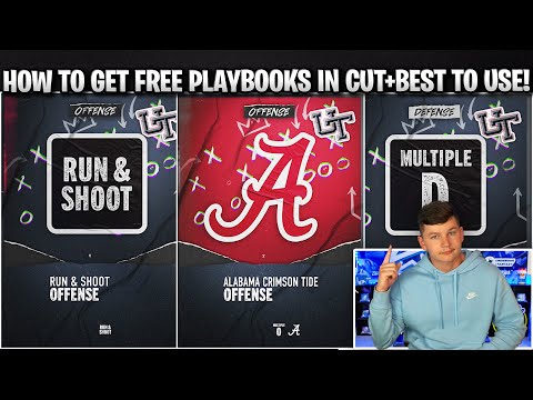 HOW TO GET FREE PLAYBOOKS IN CUT 25 AND THE BEST ONES TO USE!