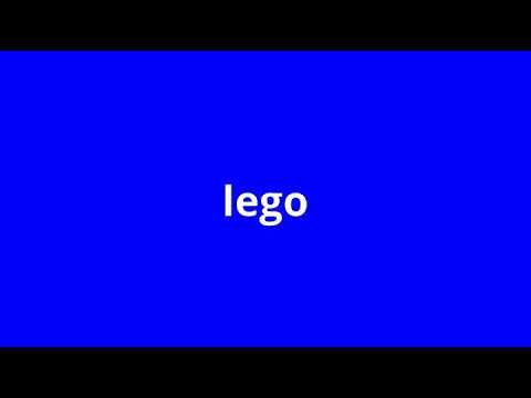 what is the meaning of lego
