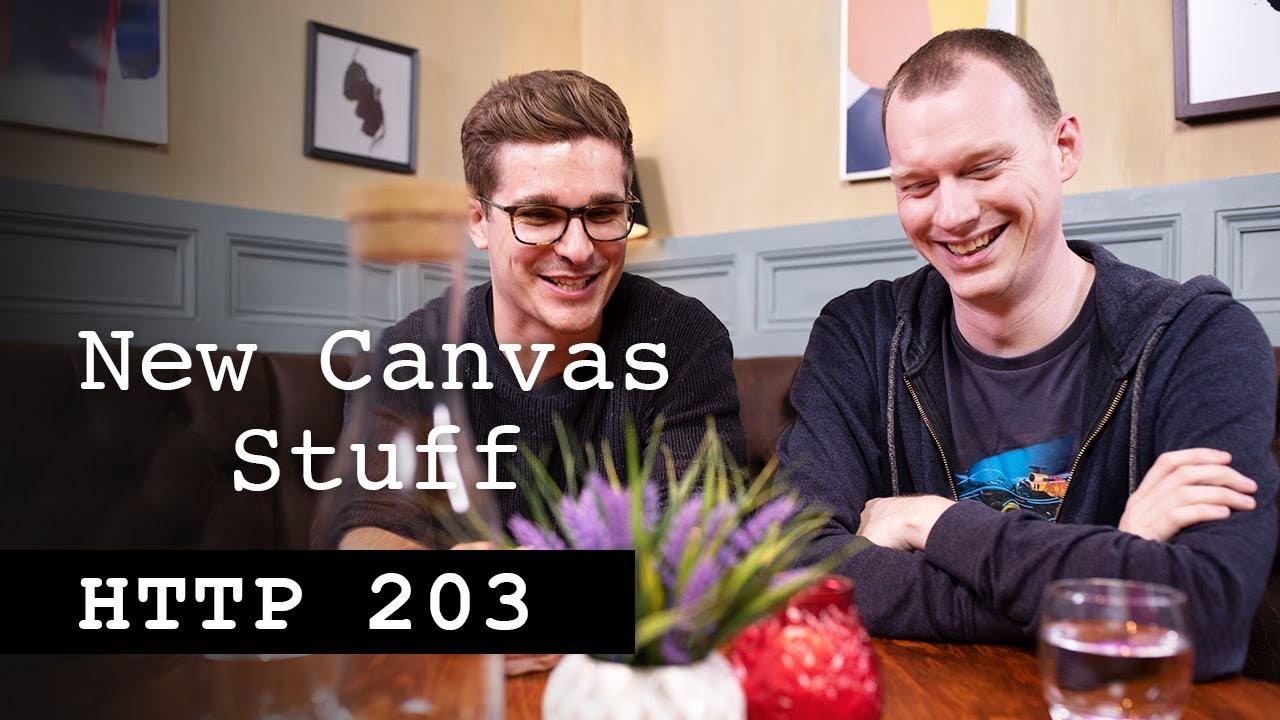 New Canvas Stuff - HTTP 203