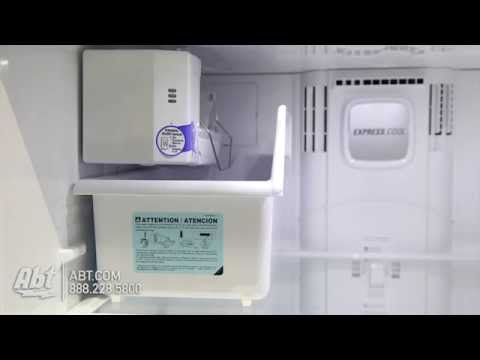 LG Stainless Steel Top Freezer Refrigerator LTCS24223S - Overview