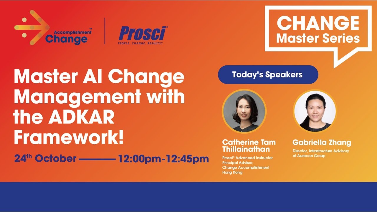 CHANGE Master Series: Master AI Change Management with the ADKAR Framework!