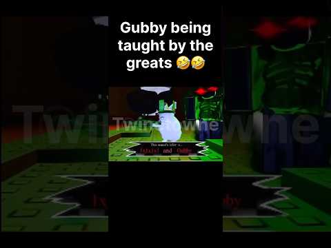 1x4 is now teaching Gubby 🤣🤣#gubby #roblox #@Roblox #1x1x1x1 #forsaken #twintowne #manntwins