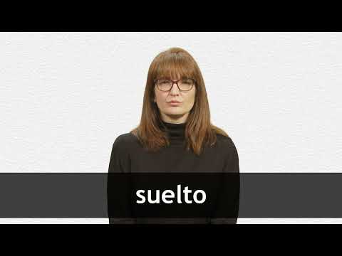 English Translation of “SUELTO” | Collins Spanish-English Dictionary