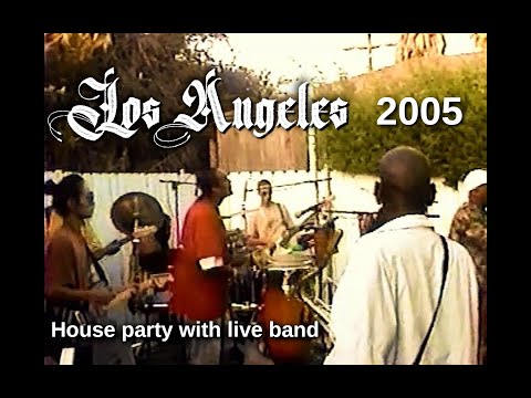 Los Angeles House Party with Live Reggae Band in 2005