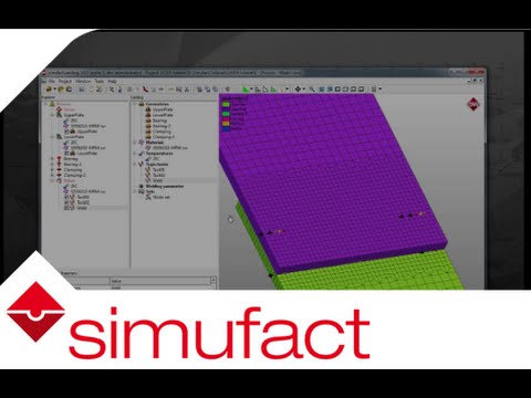 Tutorial of the module Laser Beam Welding | Simufact