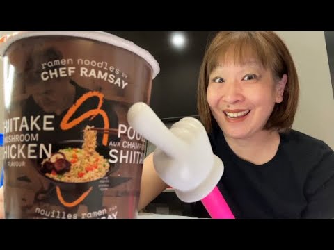 Ramen Noodles By CHEF RAMSAY (Shiitake Mushroom Chicken Flavour) ***Taste of Noodles Tuesday***