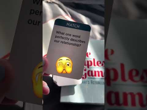 Asking My Partner This Question At Date Night | The Couples Game #shorts