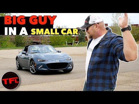 Big Guy, Small Car: The 2020 Mazda MX-5 Miata RF Can Be A Joy AND A Pain — Here's Why!