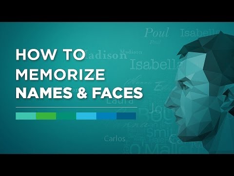 How to Memorize Names and Faces