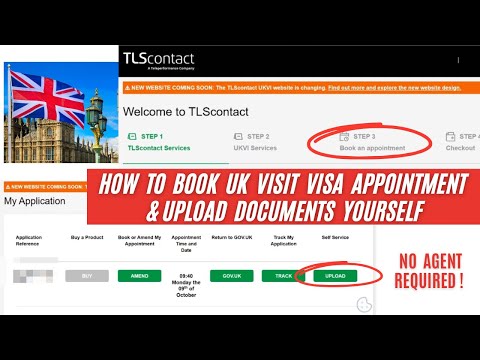 How To Book UK Visa Biometrics Appointment + How to Self Upload your Documents on TLS