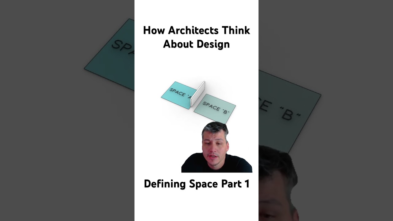 How Architects Think About Design: Defining Space Part 1 #architecture #designprocess