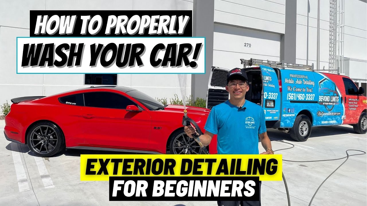 A Comprehensive Guide to Washing and Detailing Your Car's Exterior ...