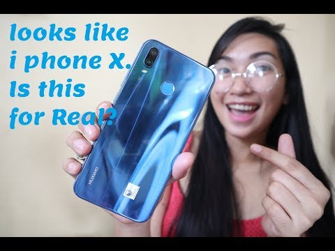 Unboxing : Huawei P20 lite / Looks like Iphone X