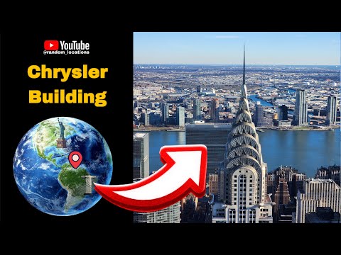 I found the Chrysler Building on Google earth #map #earth #yt #googleearth