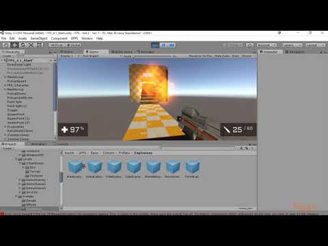 Learn Building an FPS Game with Unity and UFPS Building an Explosive Barrel | packtpub com ...