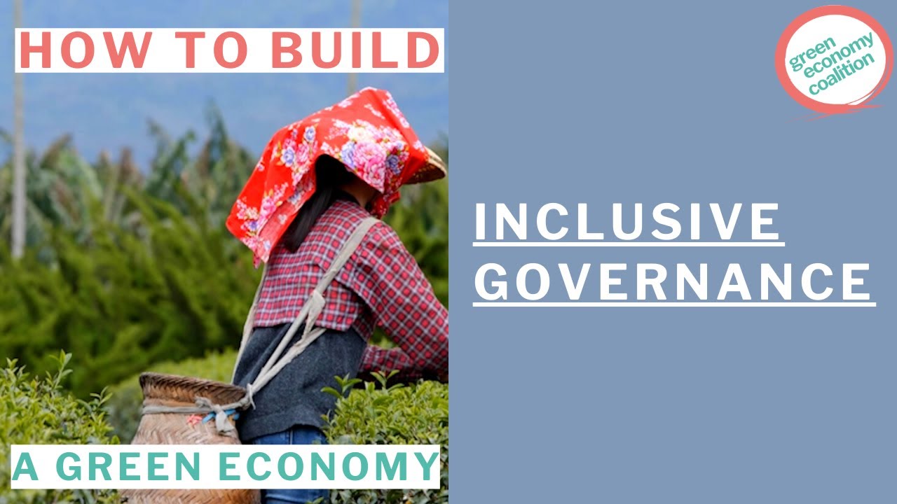 How To Build A Green Economy: INCLUSIVE GOVERNANCE
