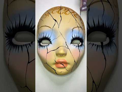 Art heals 🩹 #pidgindoll #3dprinting #makeup #art #makeupartist #creativemakeup #mua