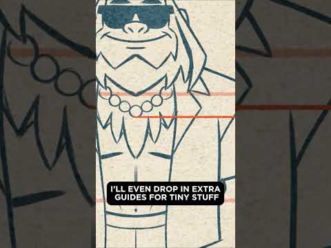 How to Make a Character Reference Sheet - Adding Details
