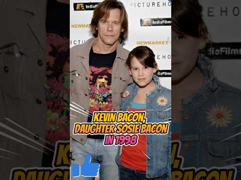 Cute photos of Kevin Bacon with his daughter over the years #shorts