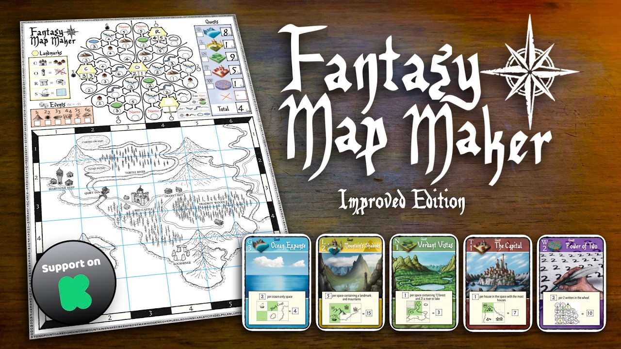 Fantasy Map Maker Kickstarter Campaign Trailer