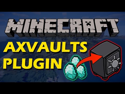 Virtual vaults in Minecraft with AxVaults Plugin