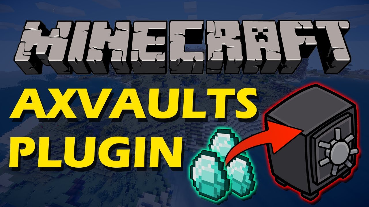 Virtual vaults in Minecraft with AxVaults Plugin