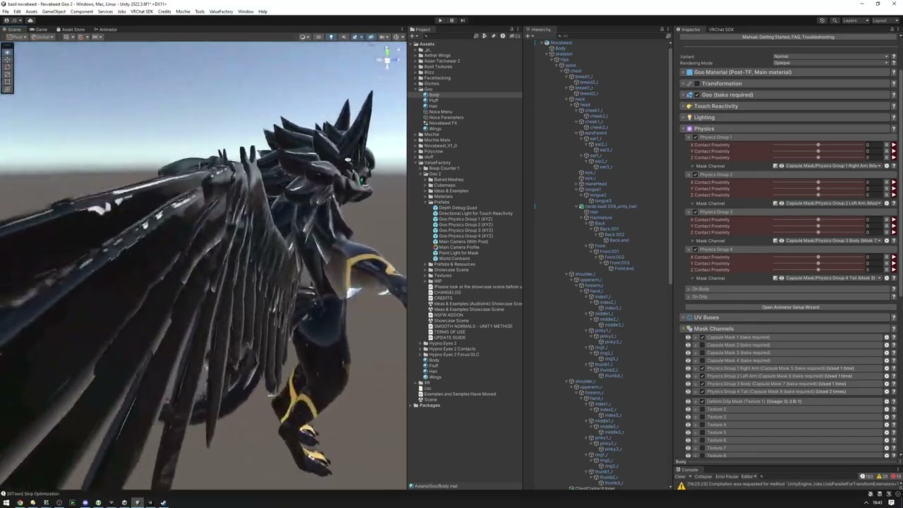 Physics Setup | VRChat Goo Shader 2