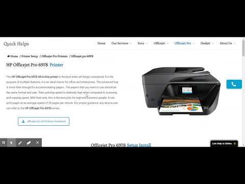HP Officejet pro 6978 Driver Download | Software ( New 2020 User Guide )