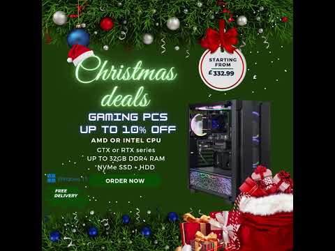 🎮 Christmas Sale: Up to 10% Off 🎮 #christmas #gamingpc #offers #pcbuild #gamedeals