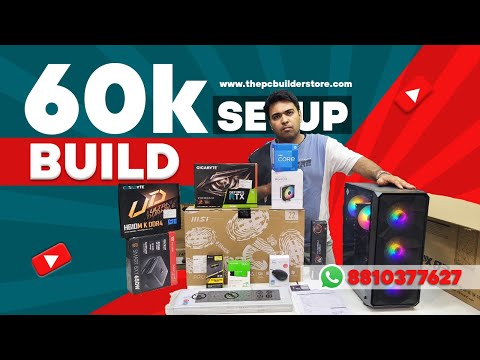 Ultimate 60K Gaming Rig ππ₯ i5 12400F + RTX 3060 Full Setup