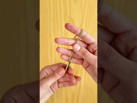 #DavidYurman Forged Carbon Ingot Tag on our Box Chain Necklace #Unboxing