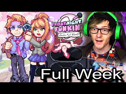 Friday night funkin' Vs Monika full week is amazing