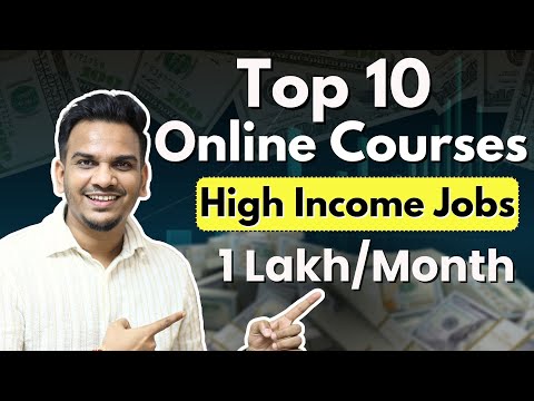 Top 10 Online Courses with Certificate to Get High Paying Job in 2025 !! Salary 1 Lakh/Month