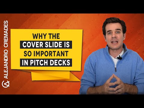 Why The Cover Slide Is So Important In Pitch Decks